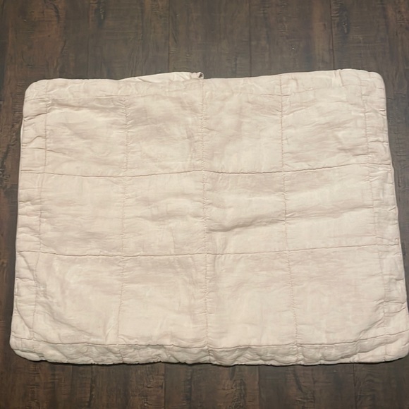 Parachute | Bedding | Parachute Linen Box Quilted Sham Set Bone Color ...